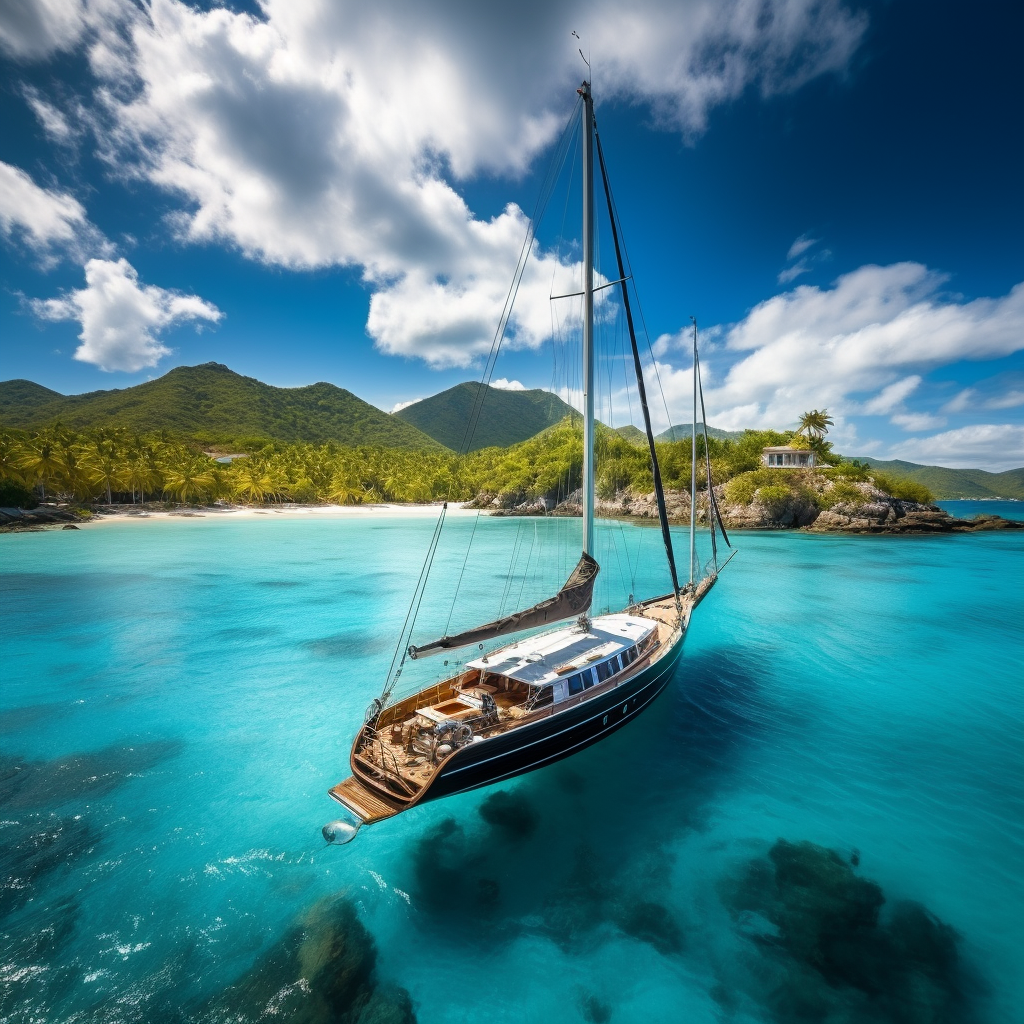 Luxury Yacht Charter In The Caribbean Sailing Into Paradise